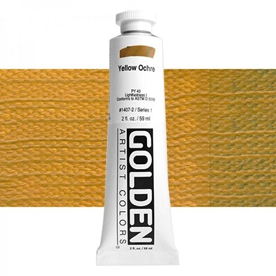 Heavy Body 1407 S1 Gele oker Golden 59 ml – Busch & van der Worp