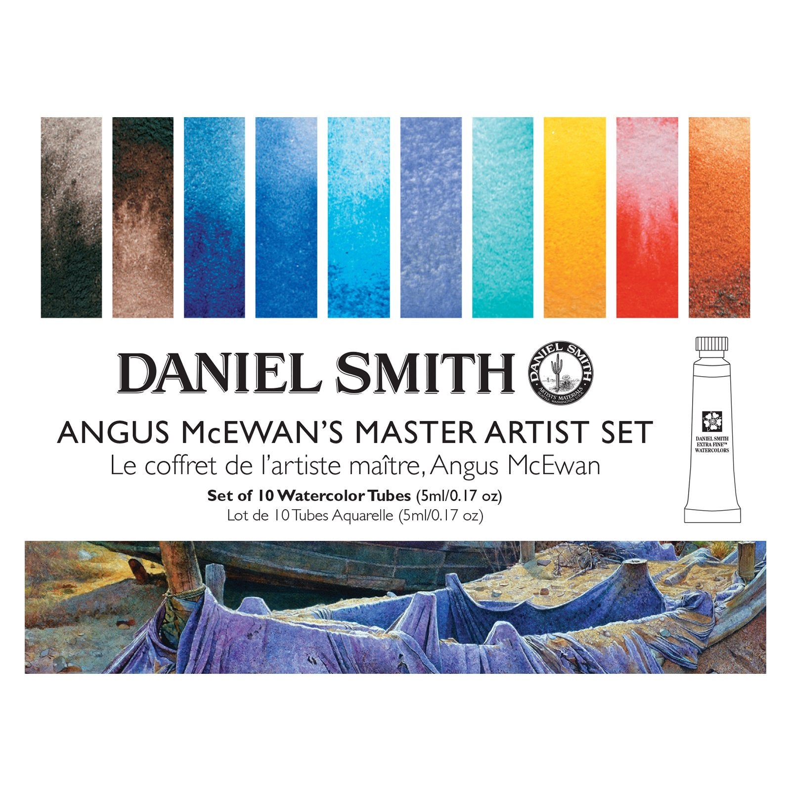 Angus McEwan's Master Artist Watercolor Set Daniel Smith set 10 tubes – Busch & van der Worp