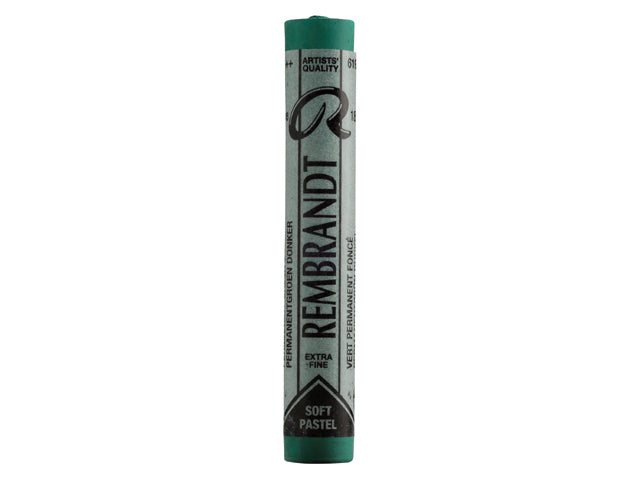 Permanent groen Donker 619.5 Soft Pastel Rembrandt – Busch & van der Worp