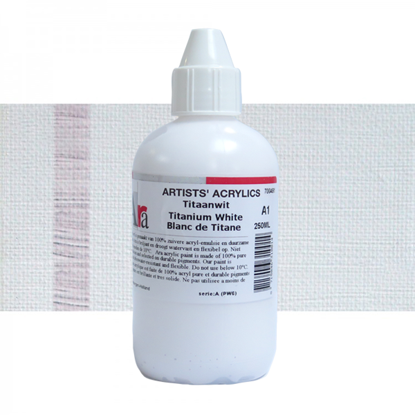 ARA Artists Acrylics 250ml A1 TITAANWIT – Busch & van der Worp