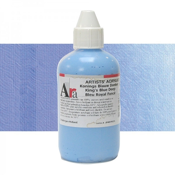 ARA Artists Acrylics 250ml A253 KONINGS BLAUW DONKER – Busch & van der Worp