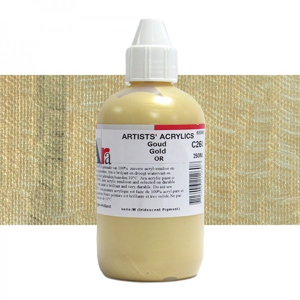 ARA Artists Acrylics 250ml C260 GOUD – Busch & van der Worp