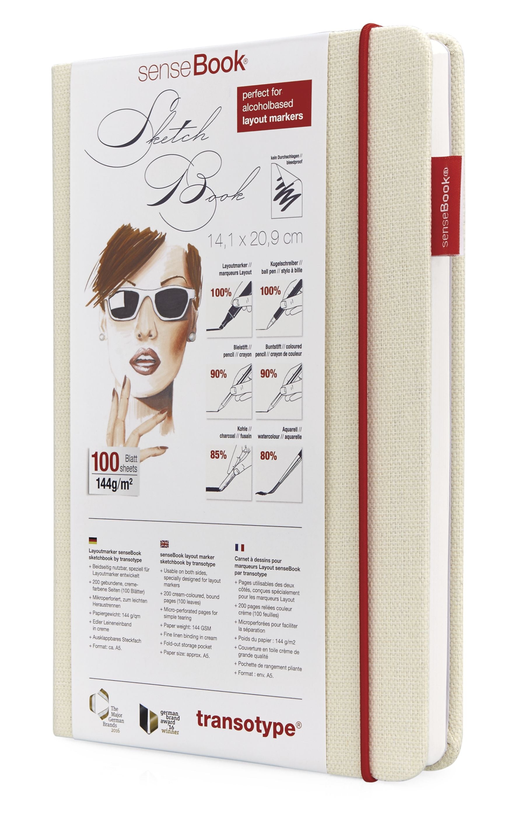 Alcohol Marker A5 Schetsboek Dummy Sensebook – Busch & van der Worp